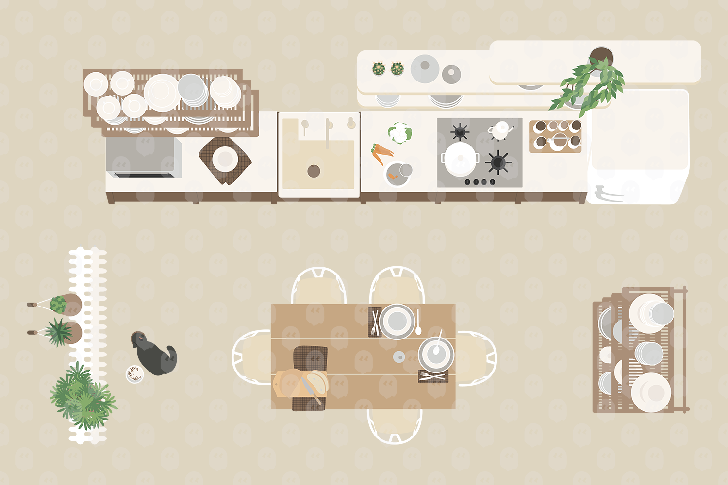 Kitchen Top View Png For Photoshop at Daniel Epperson blog