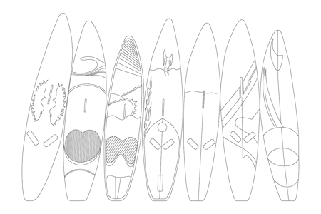 Archade | Surfboard assets